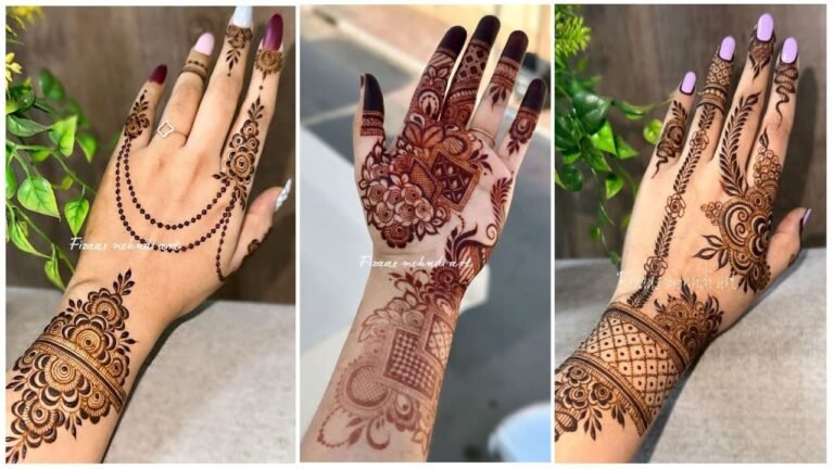 Arabic Mehandi Designs – Raksha Bandhan 2025 के लिए आसान और स्टाइलिश ...